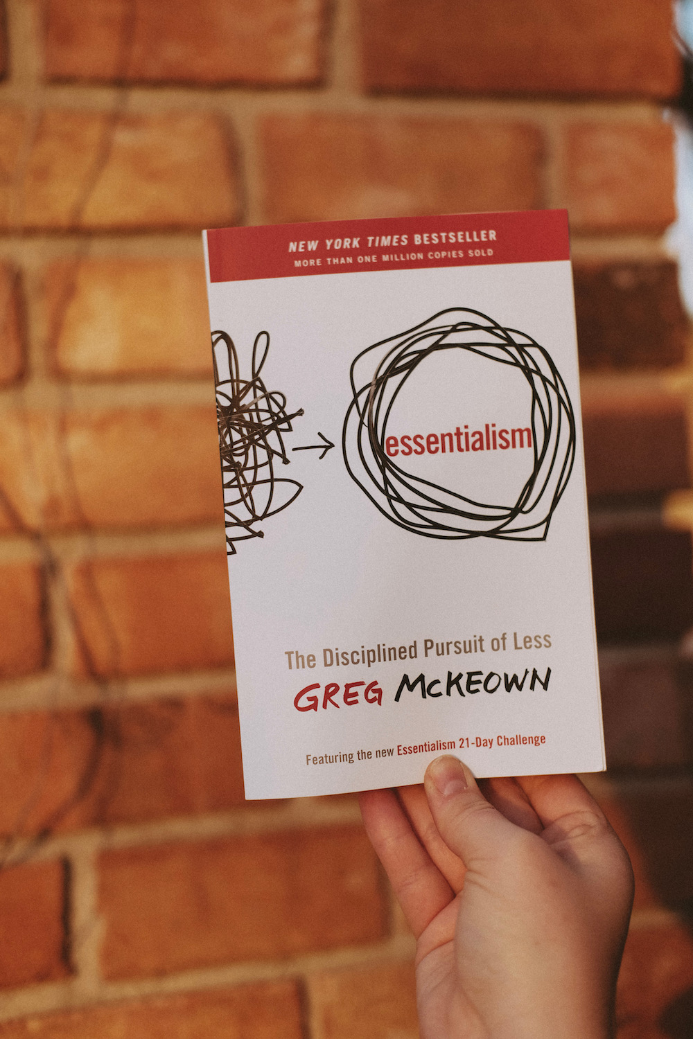 Rhythms, Week 2: Essentialism by Greg McKeown | Project Emily